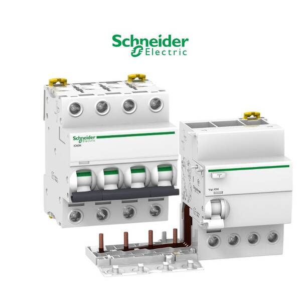 Disjoncteur iC60N - C63A - 4P – Vigi 300mA - courbe C | Proclus